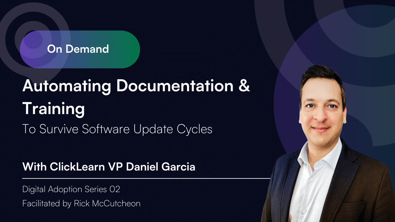 Automating Documentation and Training | ClickLearn Automating Documentation and Training | ClickLearn