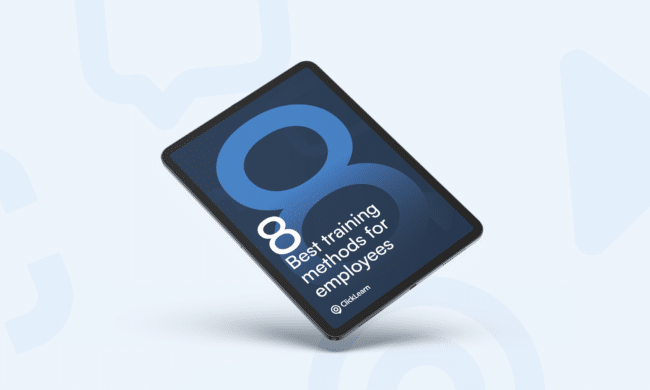 8 Best Training Methods for Employees in 2023 | ClickLearn