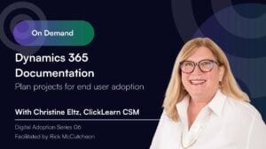 Dynamics 365 Documentation Planning | ClickLearn