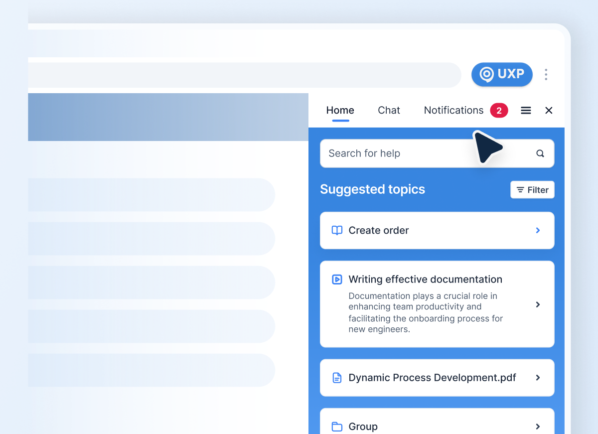 User eXperience Panel = AI software training | ClickLearn