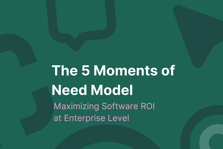 5 Moments of Need Model: Maximize Software ROI | ClickLearn