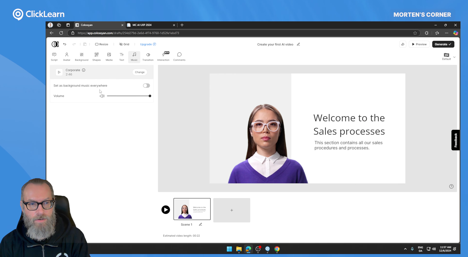 AI video avatars by Colossyan | ClickLearn