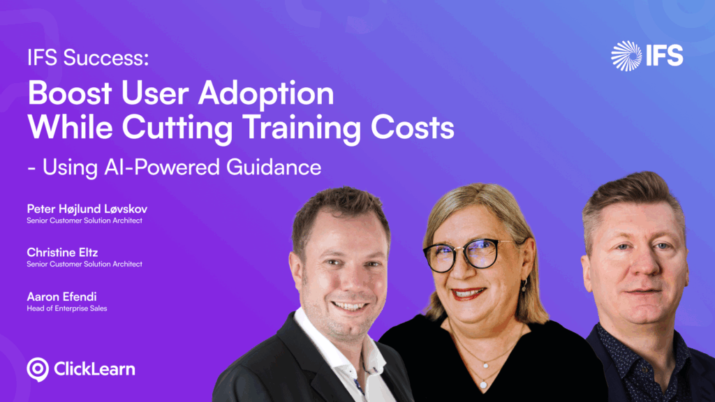 IFS training and onboarding software